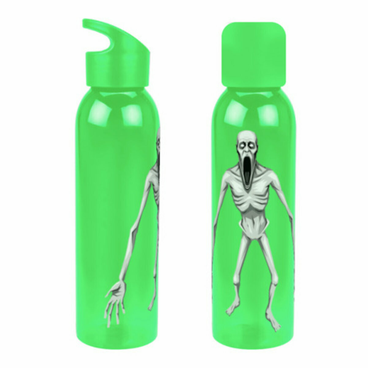 Бутылка для воды «Скромник scp 096 SCP Foundation» (зеленое яблоко)