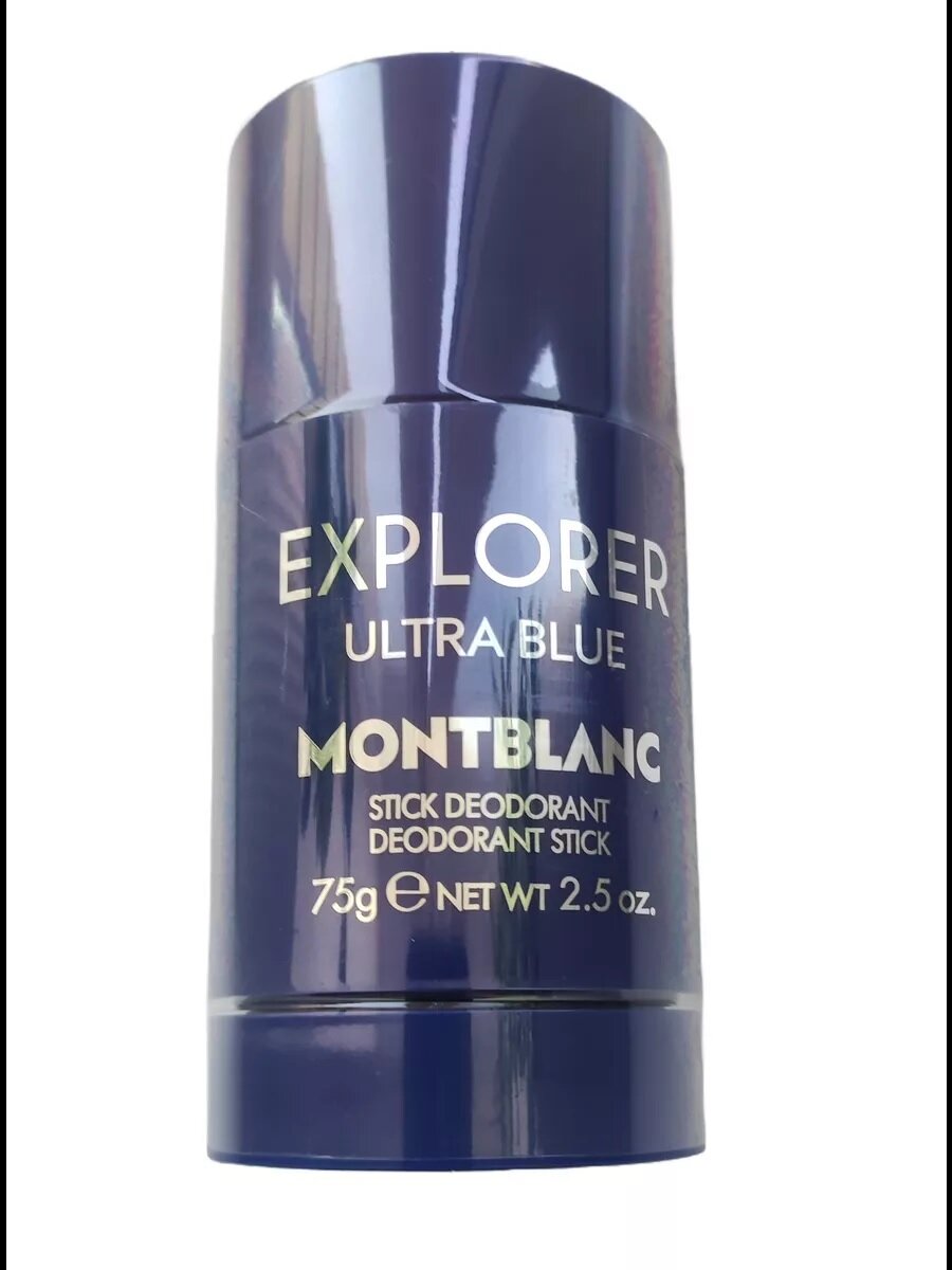 Mont Blanc Montblanc Explorer Ultra Blue Дезодорант-стик для мужчин, Франция, 75 г