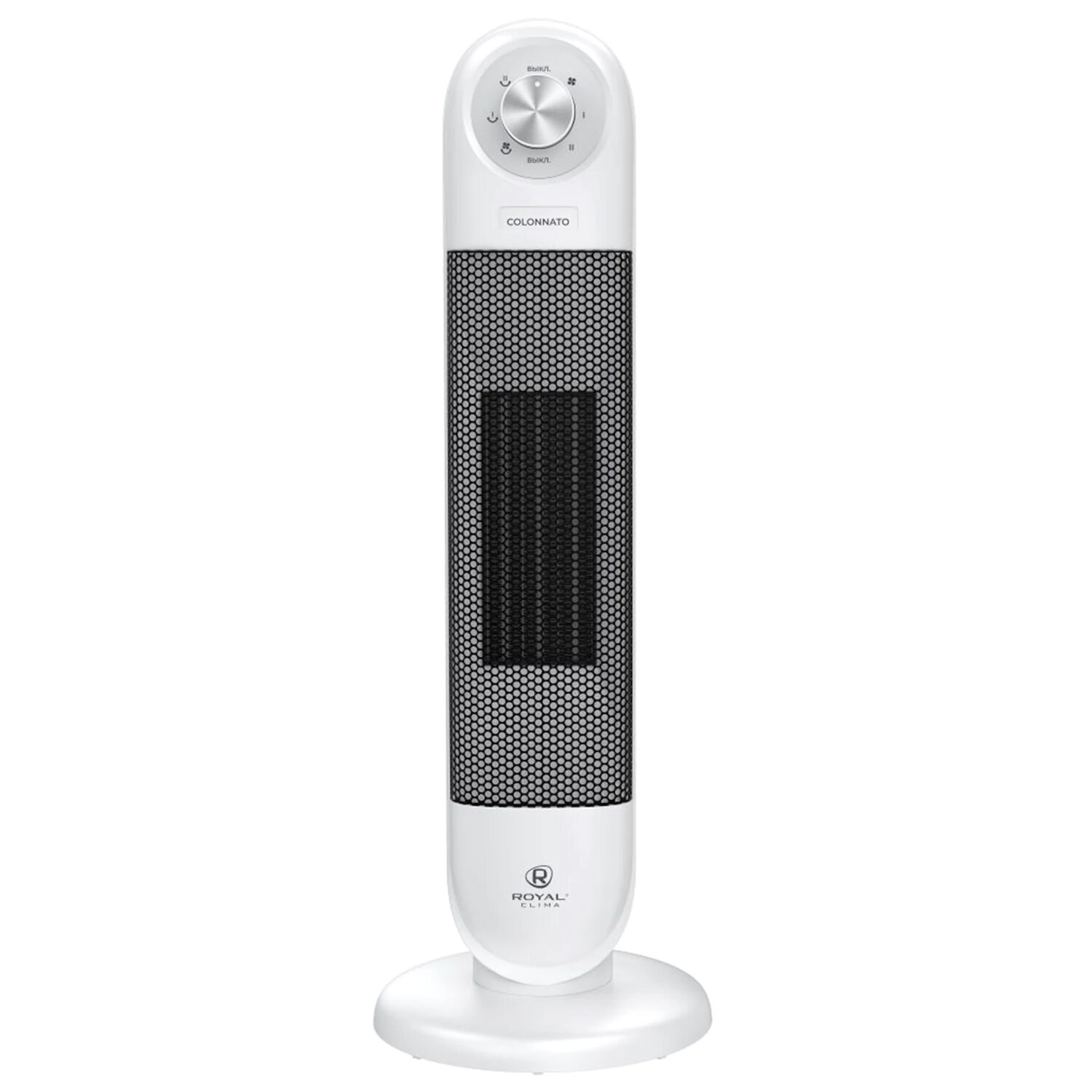 Тепловентилятор колонный ROYAL CLIMA RFH-C2000DC-WT, 2000 Вт, 3 режима работы, белый