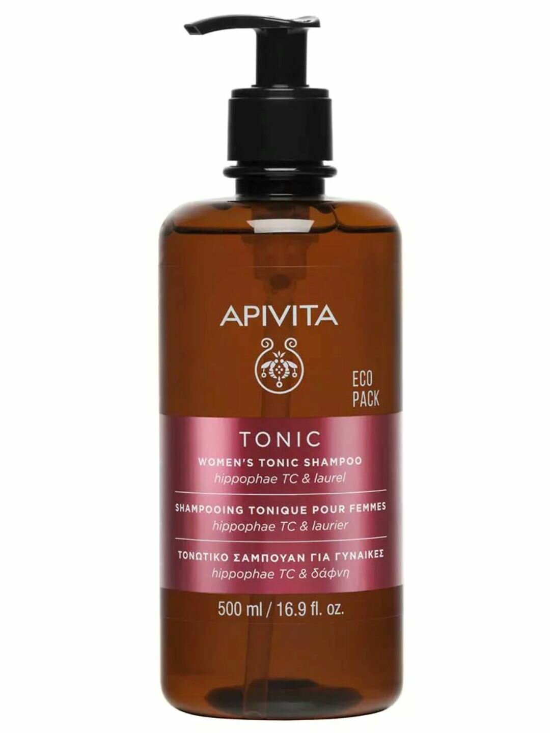 Апивита Тонизирующий шампунь против выпадения волос для женщин, 500 мл | APIVITA Womens Tonic Shampoo