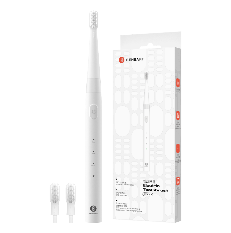 Электрическая зубная щетка Xiaomi Beheart W100 White