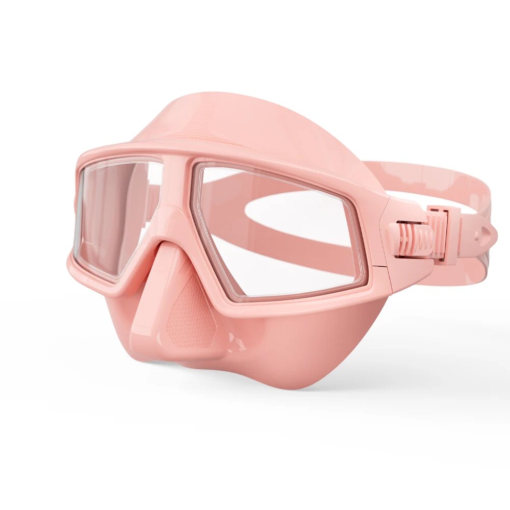 Профессиональные маски для дайвинга M210 Розовый, Pink