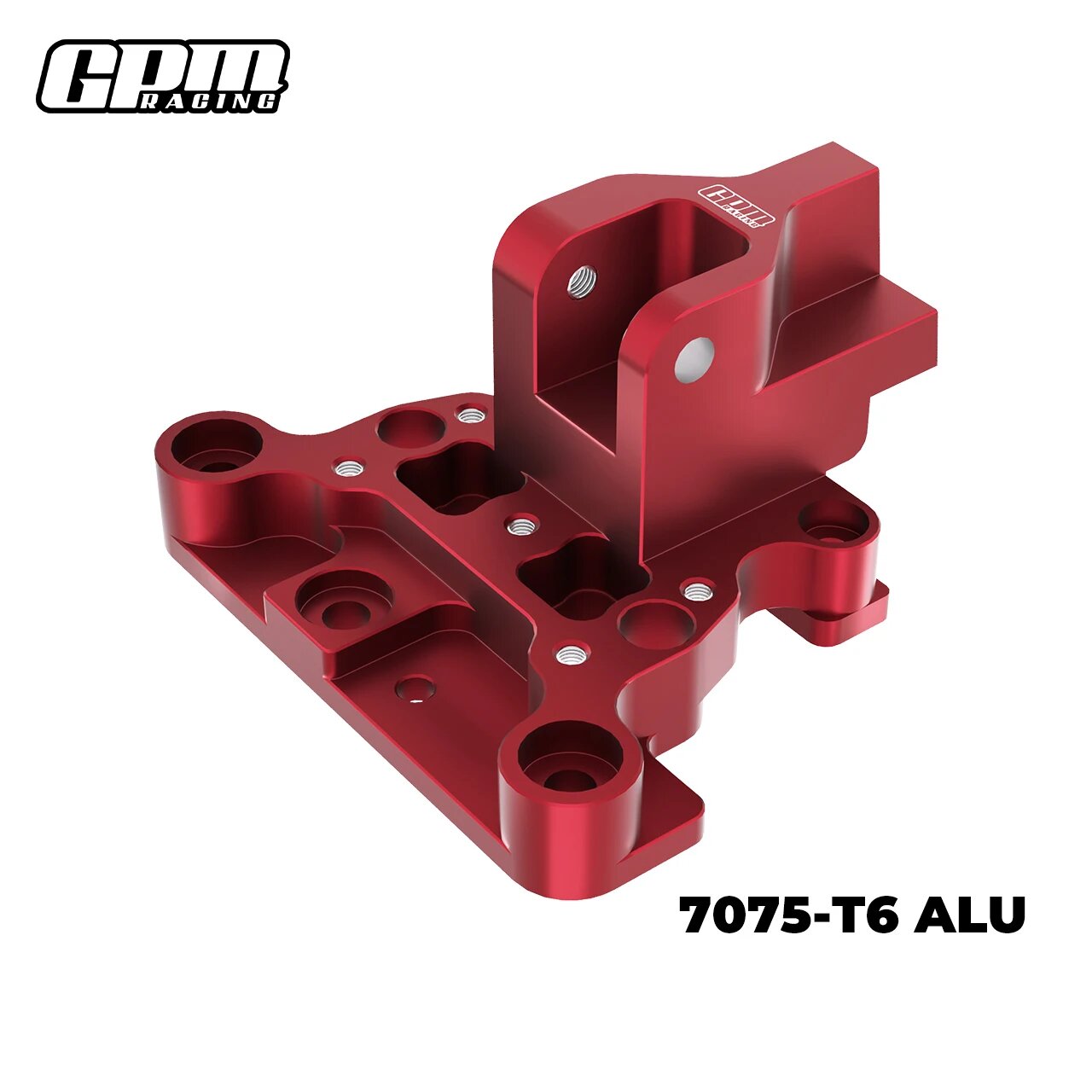 Красное переднее крепление GPM 7075 для ARRMA Kraton 6S