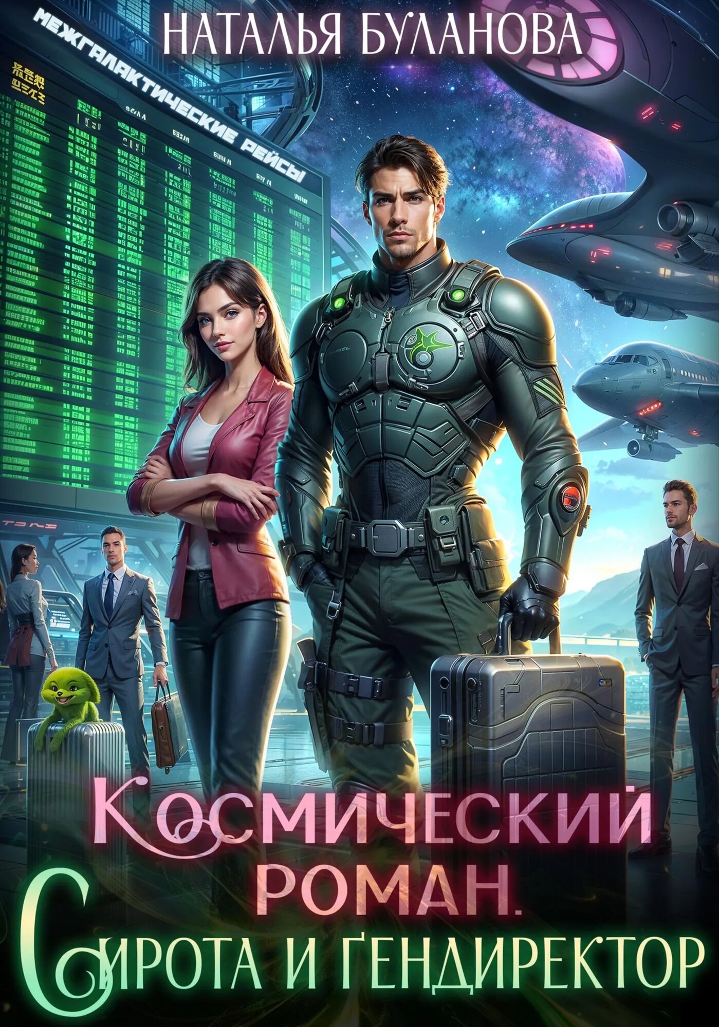 Космический роман. Сирота и гендиректор [Цифровая книга]