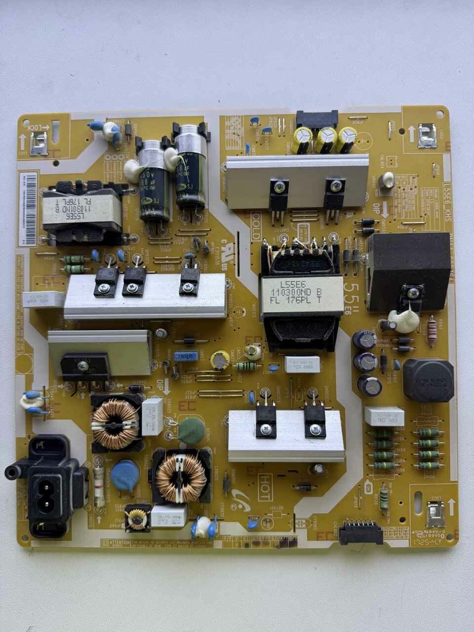 Блок питания PSU: BN44-00876A L55E6_KHS REV1.3 для телевизора UE49MU6670U