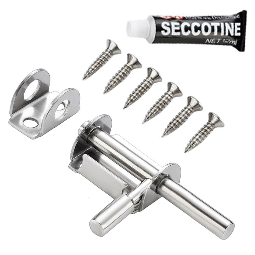 Замок-защелка из нержавеющей стали для двери и калитки, Стиль 1