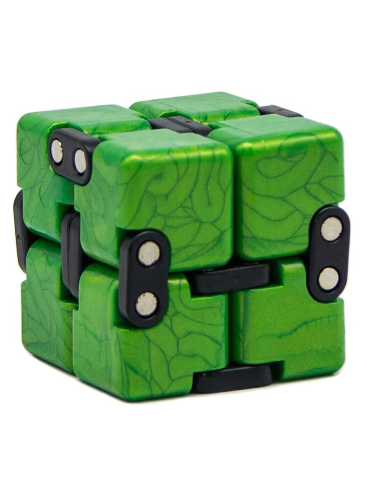 Головоломка Бесконечный кубик антистресс QiYi Infinite Cube (зеленый)