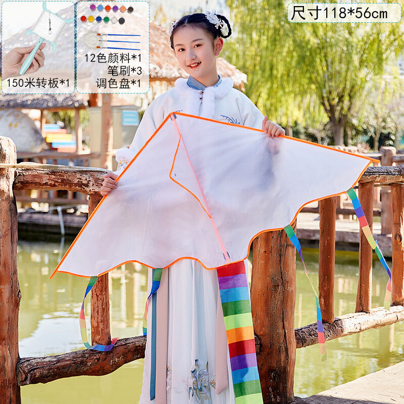 Сверхбольшие детские материалы для творчества, рисования, раскрашивания, обучающие мероприятия для родителей и детей, легкие в запуске воздушные змеи