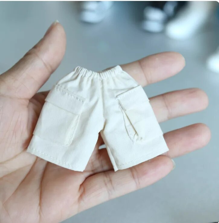 Шорты для куклы BJD Snail 1/12 Ashi 3.0 Beiming Белый, C