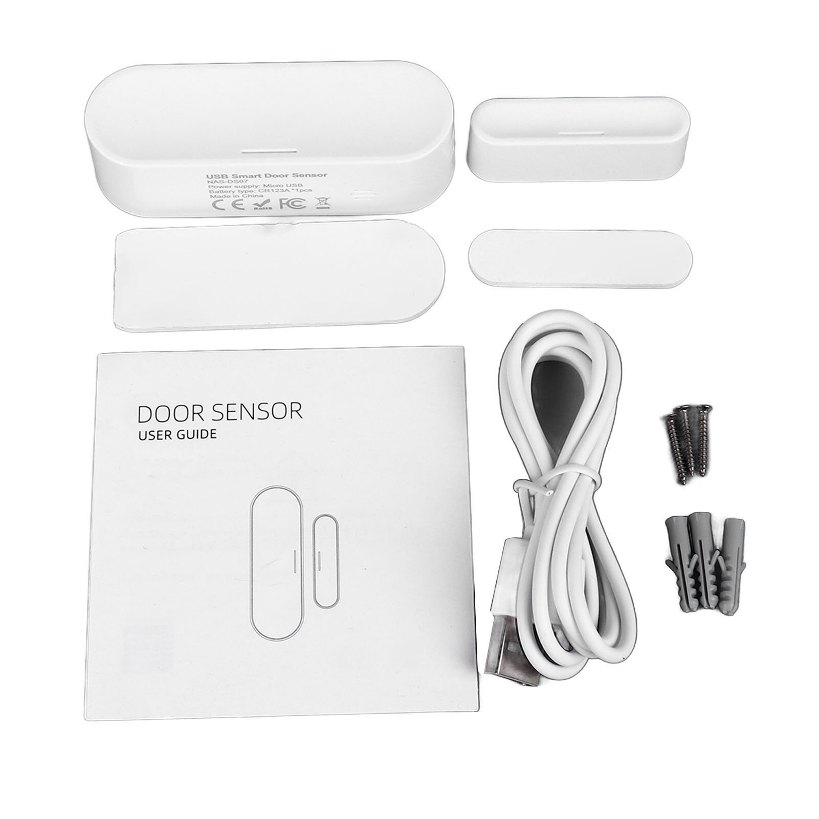 Датчики открытия и закрытия двери, беспроводные датчики открытия окон, контактный датчик открытия двери для ZigBee