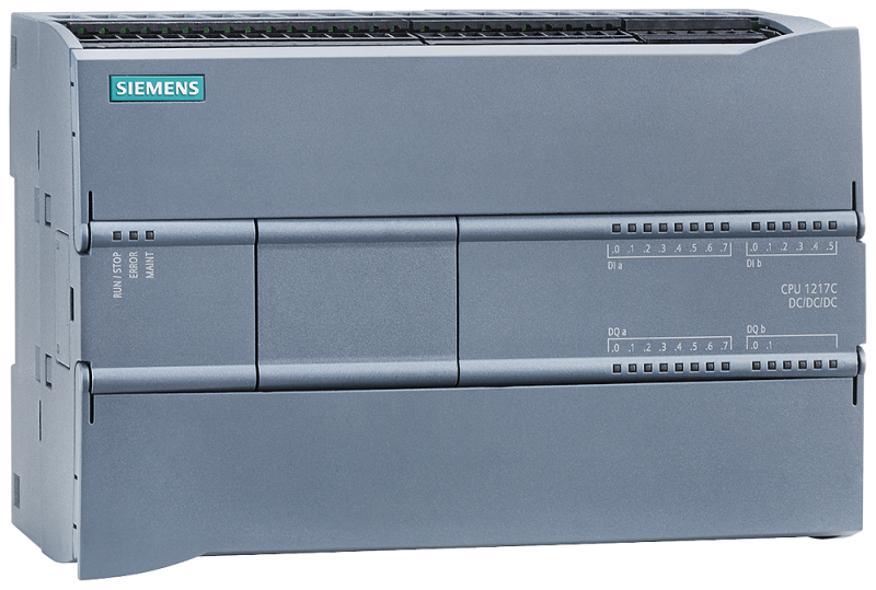 ПЛК SIMATIC S7-1200, 1217C, DC/DC/DC, 2 порта PROFINET 14 DI, 10 DQ, 2 AI, 2 AQ, SIEMENS, 6ES72171AG400XB0, 6ES7217-1AG40-0XB0