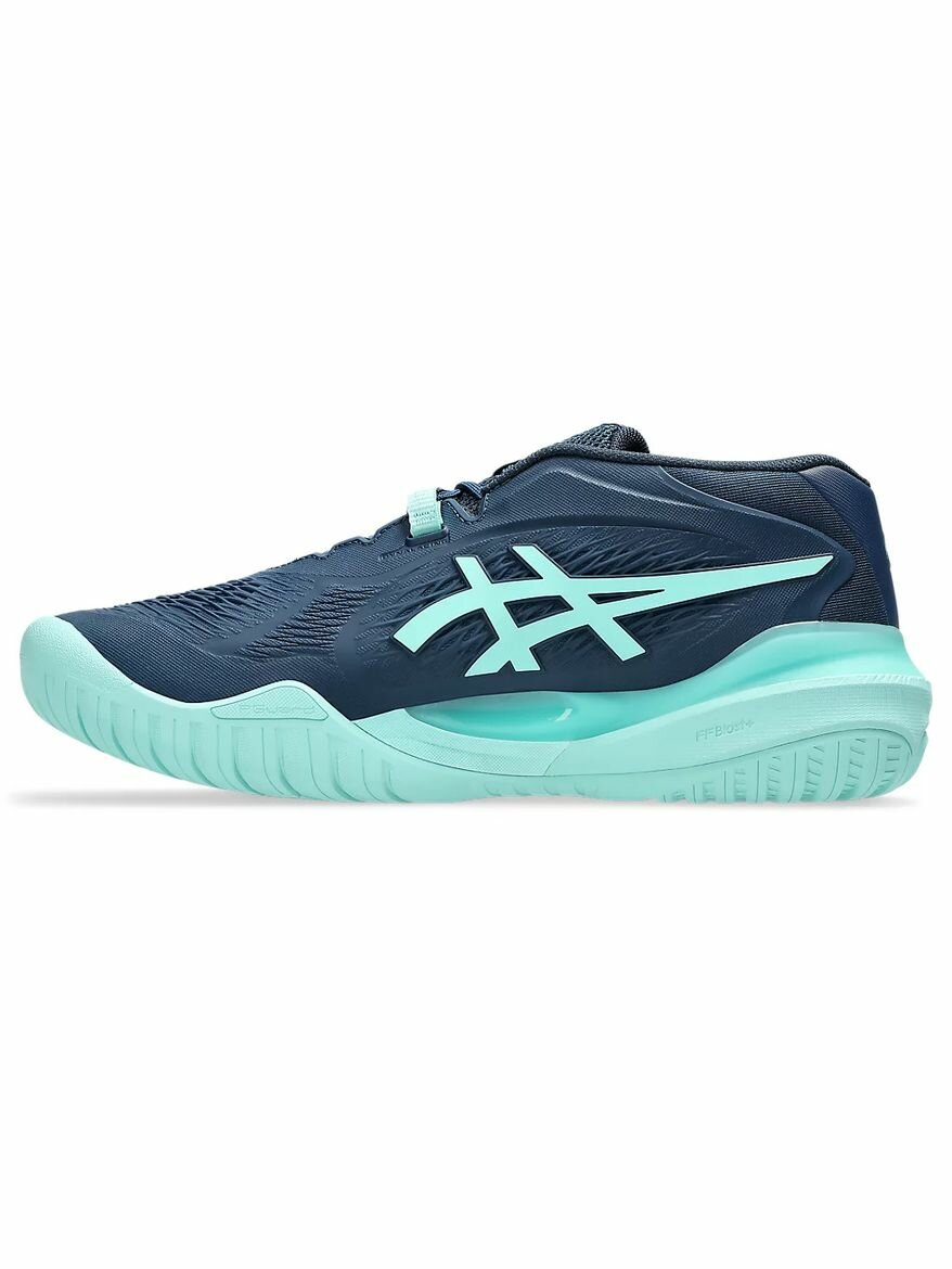 Кроссовки ASICS GEL-RESOLUTION X, полнота F (EU)/ на среднюю стопу, размер 9 US, синий — фото 1
