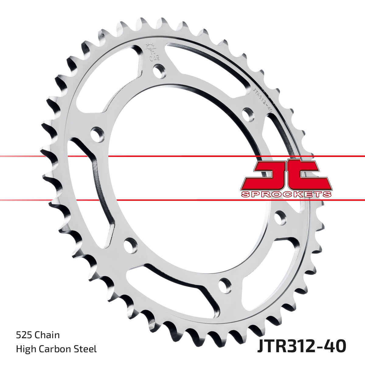 JT SPROCKETS JTR312.40 - звезда приводная ведомая