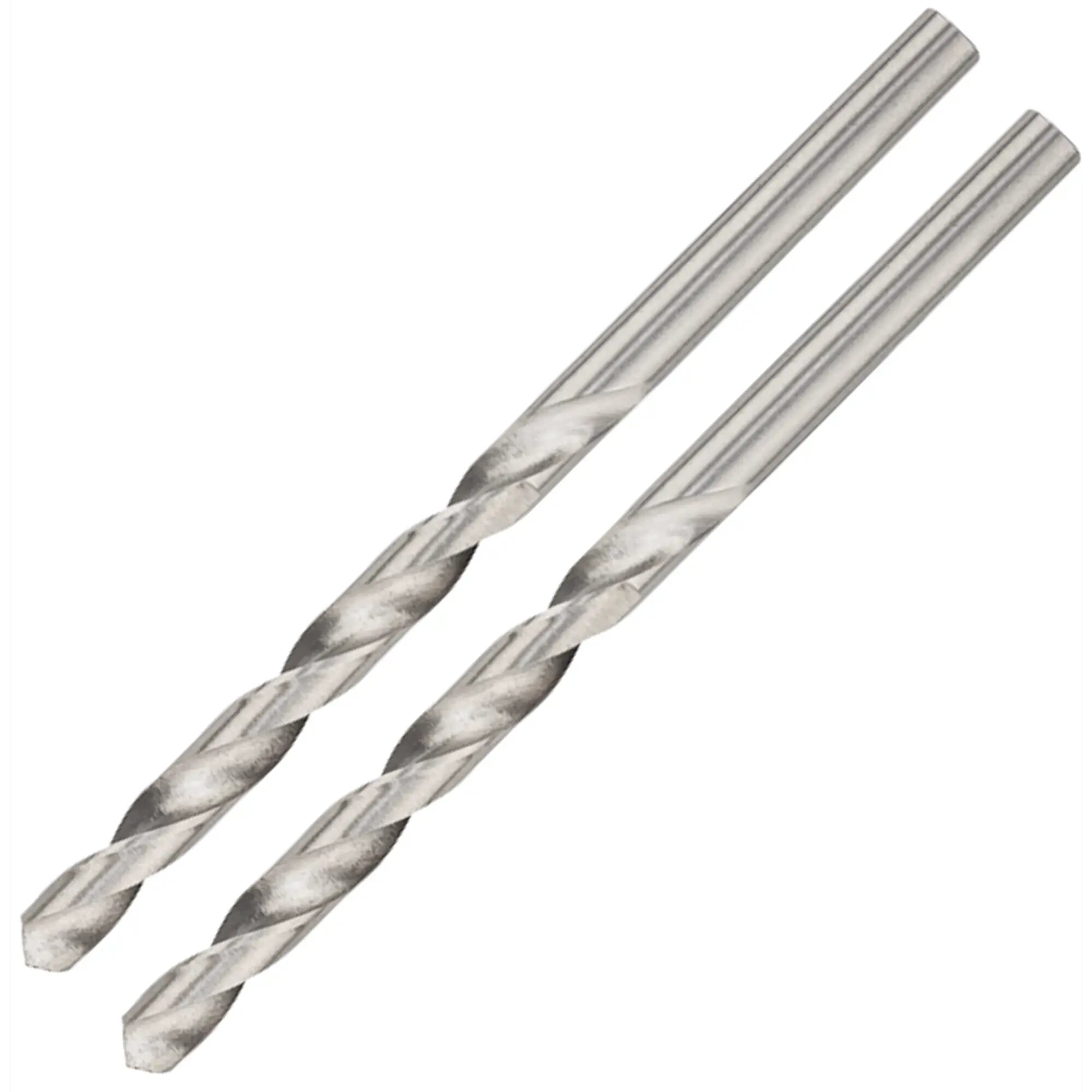 Kranz KR-91-0553 Сверло спиральное по металлу HSS 2x49 мм,2шт, долговечное сверление