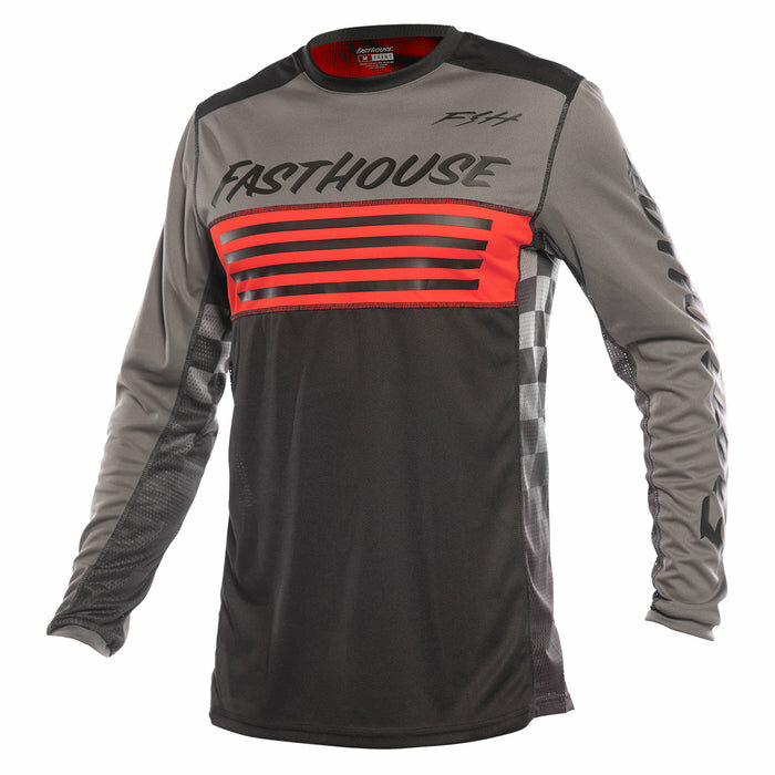 Джерси Fasthouse Grindhouse Grey-Red, L