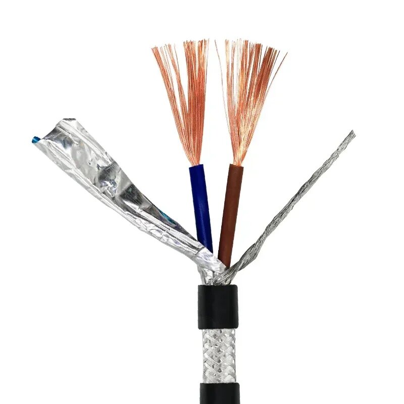 Кабель MiNZAN RVVP 20AWG 2core, 5m, экранированный