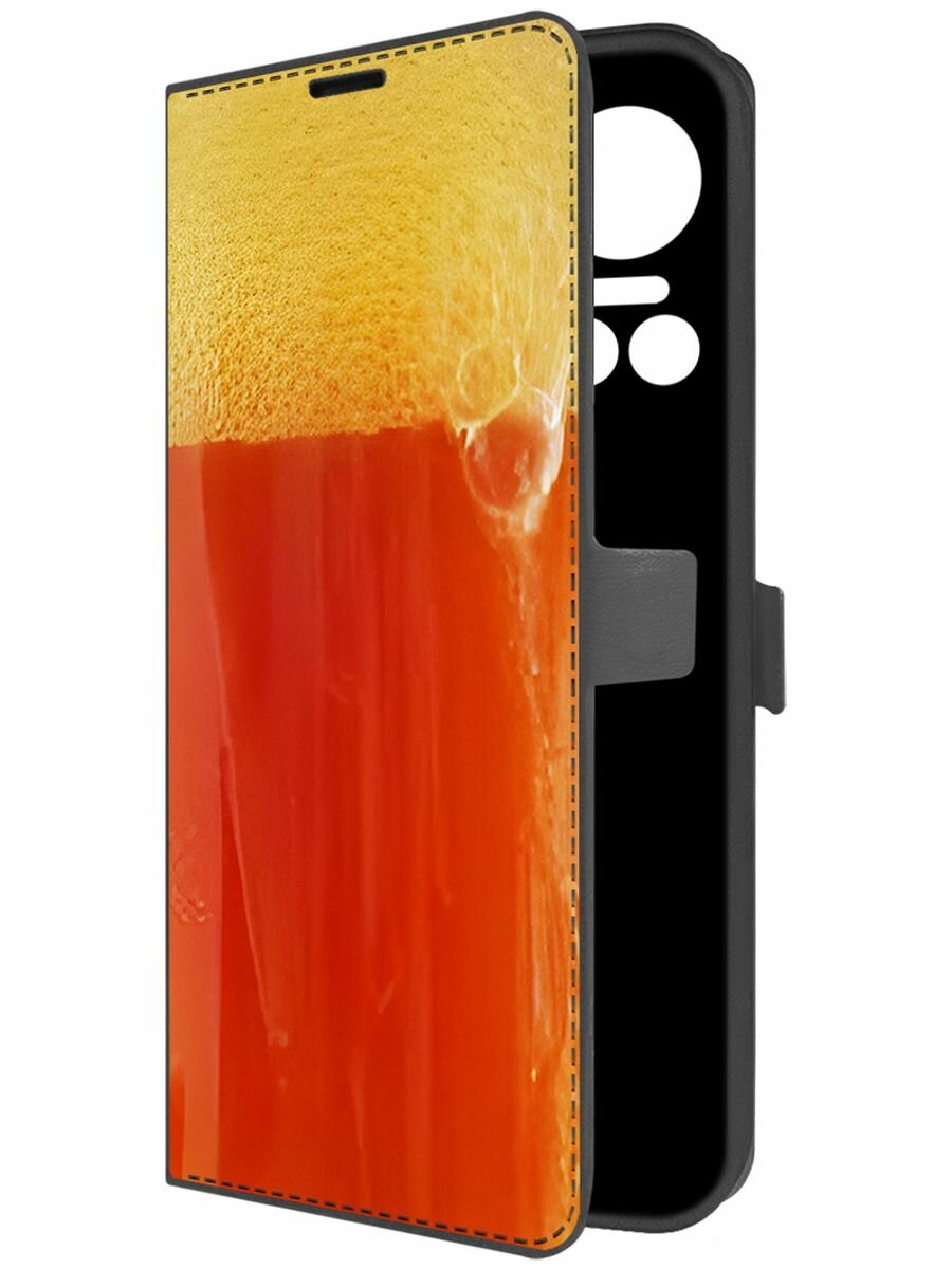 Чехол-книжка Krutoff Eco Book для ITEL S18 Квас (черный)