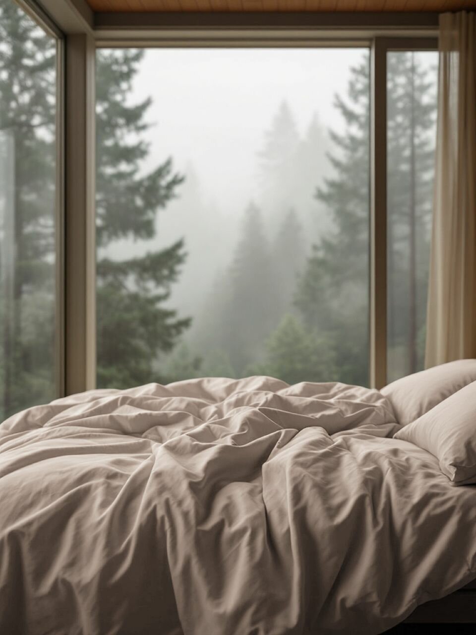 Наволочка перкаль 50 х 50 - "Светлый лён"