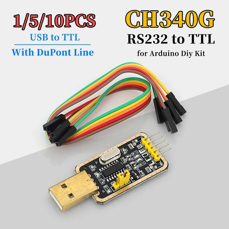 CH340G RS232-USB-TTL модуль для Arduino 1 PCS