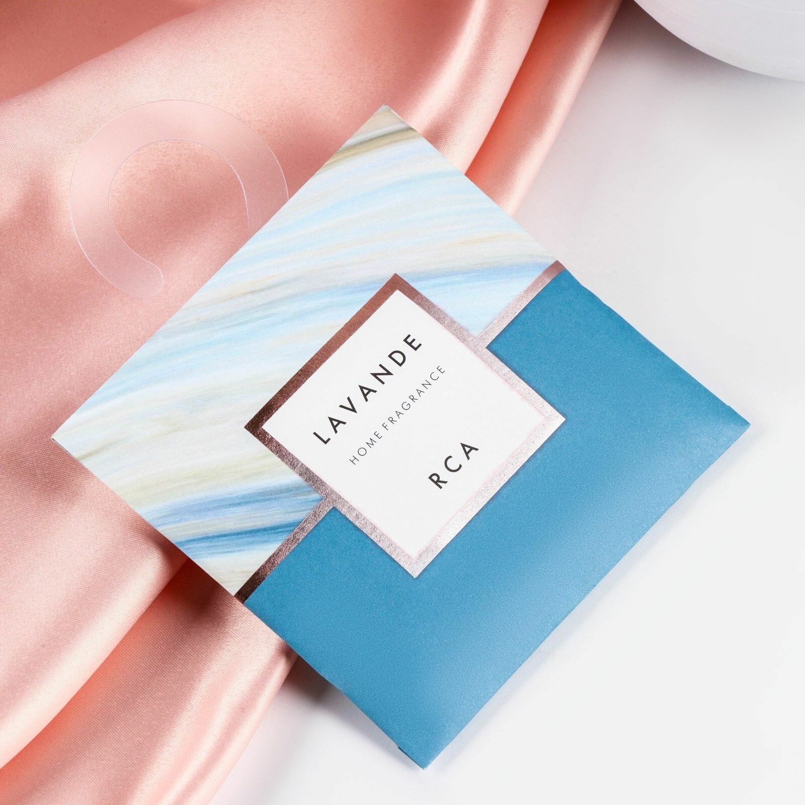 Аромасаше на подвесе "Мрамор. ROSE COTTAGE AROMA", 11х11 см, 18 г, лаванда, 10 шт