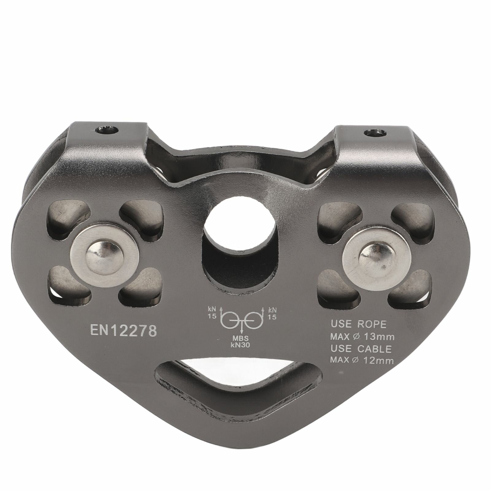 Алюминиевый поворотный шкив для тандемного скалолазания