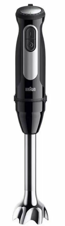 Блендер погружной Braun MQ55254MBK 1000Вт черный