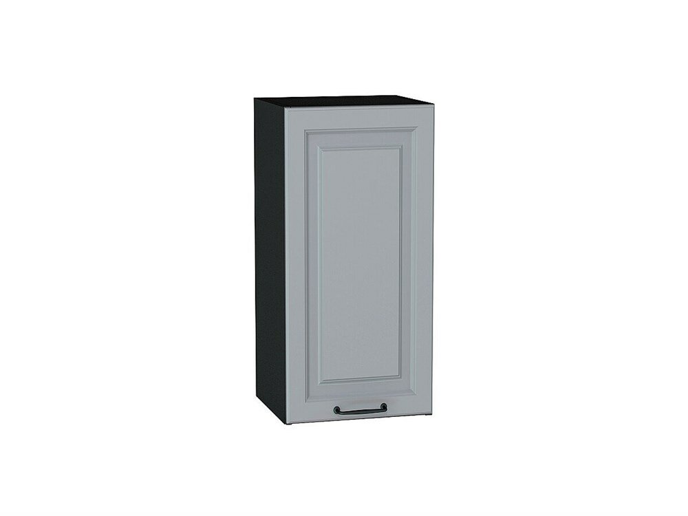 VVT Шкаф верхний с 1-ой дверцей Ницца Graphite, Magnum, 720, 350 В*Ш*Г 716*350*318, фасад МДФ Magnum, корпус Graphite Magnum