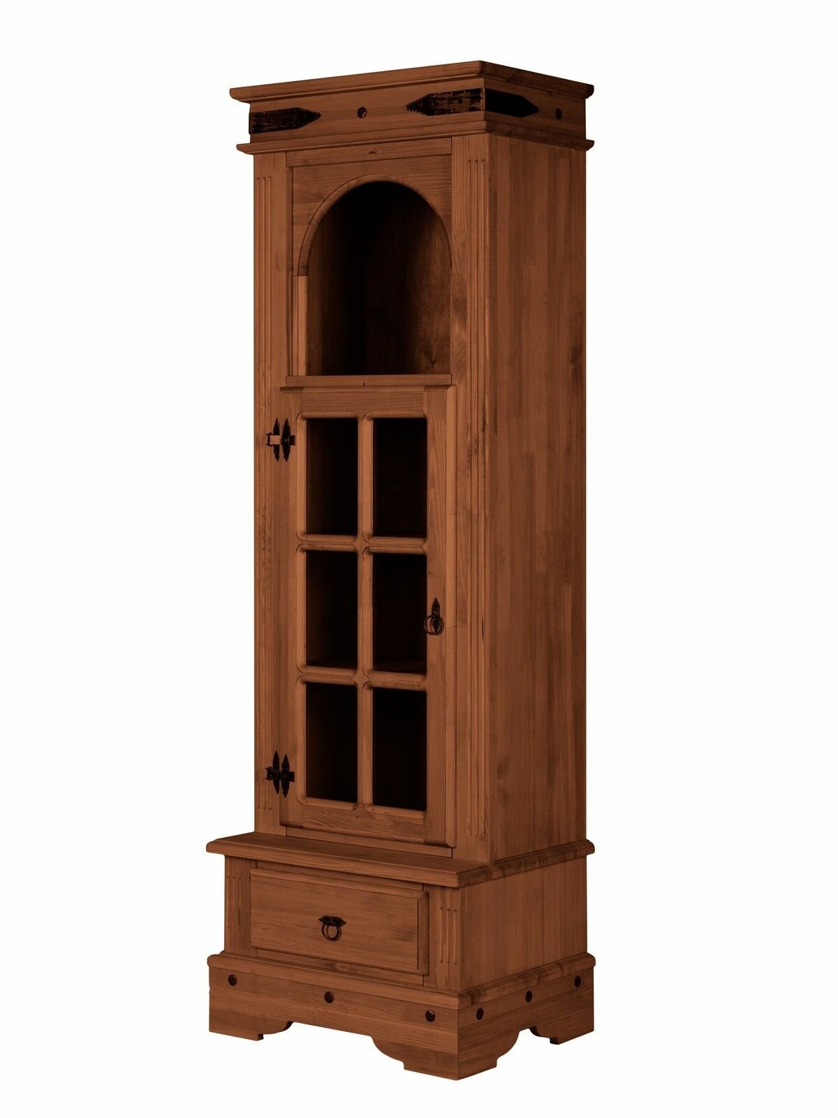 Буфет "викинг 04" из массива сосны (орех)