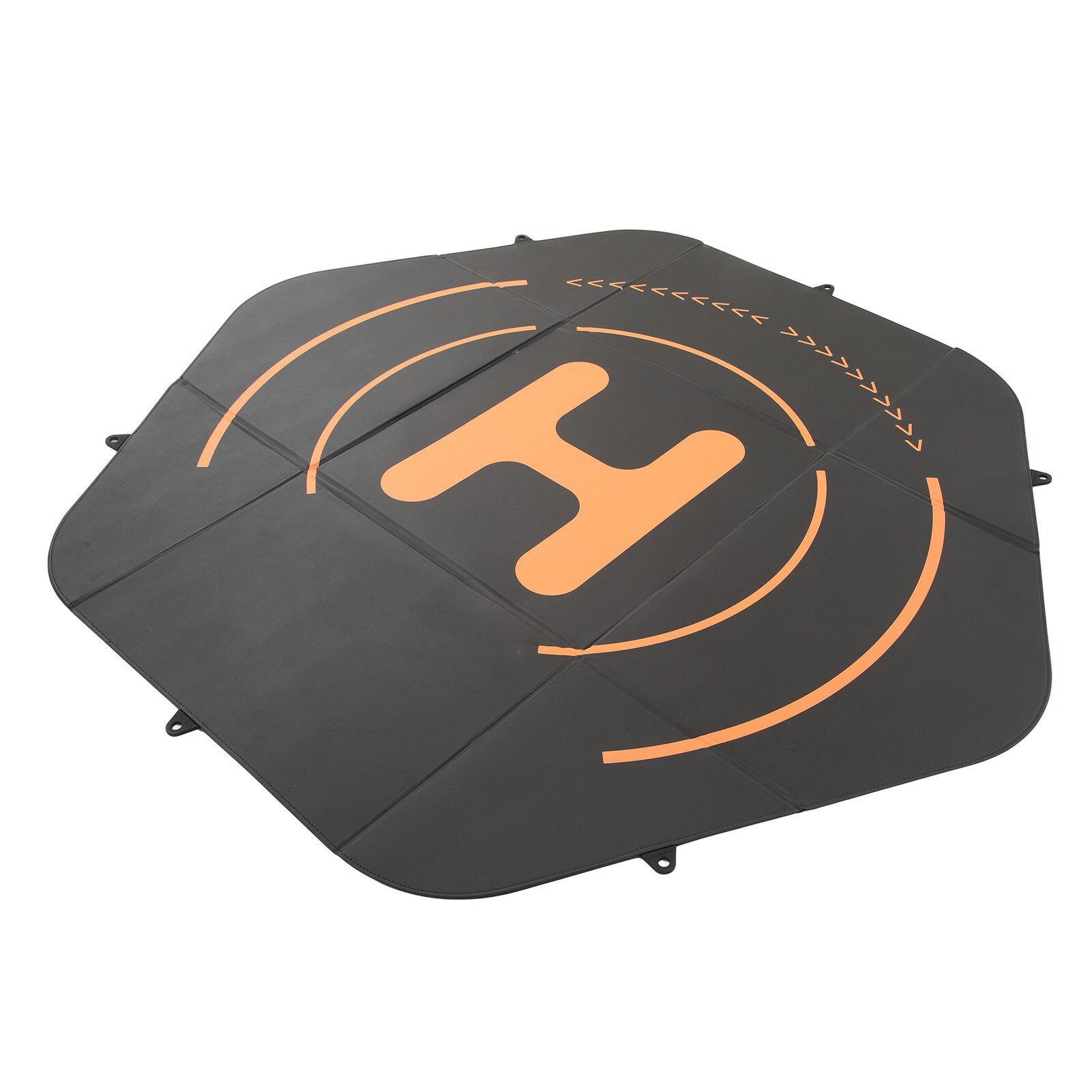 Посадочные площадки для дронов, 110 см, черные посадочные коврики, шестигранные двусторонние складные портативные водостойкие силиконовые фиксирующие подушечки для дронов для Inspire 3