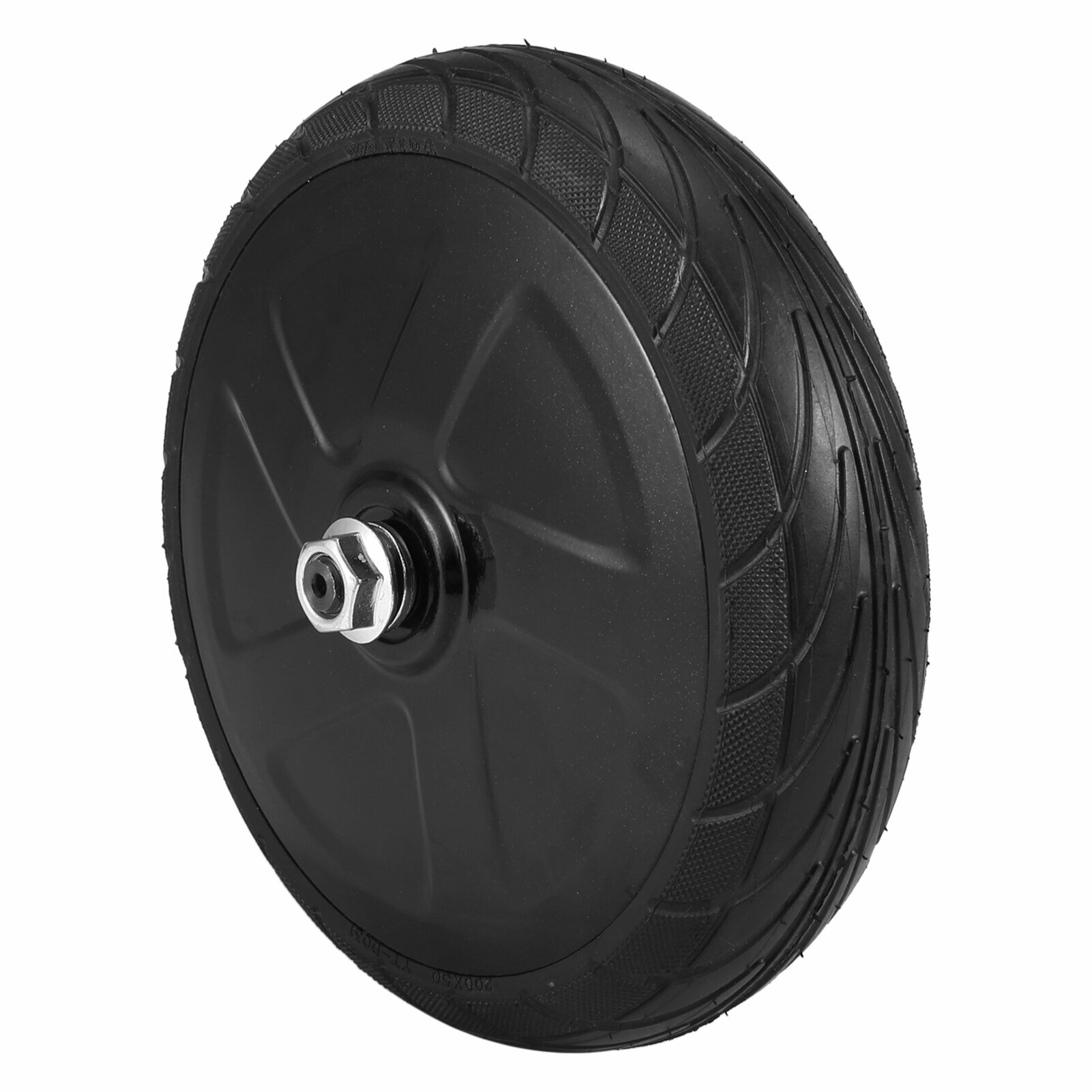 250W мотор-колесо для электросамокатов Ninebot ES1 ES2 ES3 ES4, взрывозащищенное, антипрокольное, резина+металл, 20x20x5 см