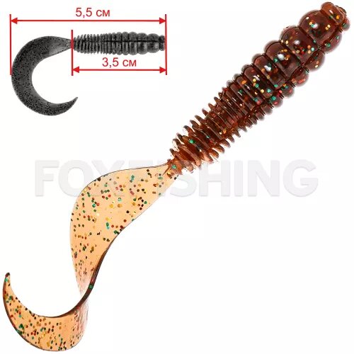 Силиконовая приманка Pontoon 21 Homunculures Pillo 2.25 №104 5.6см. 7шт.