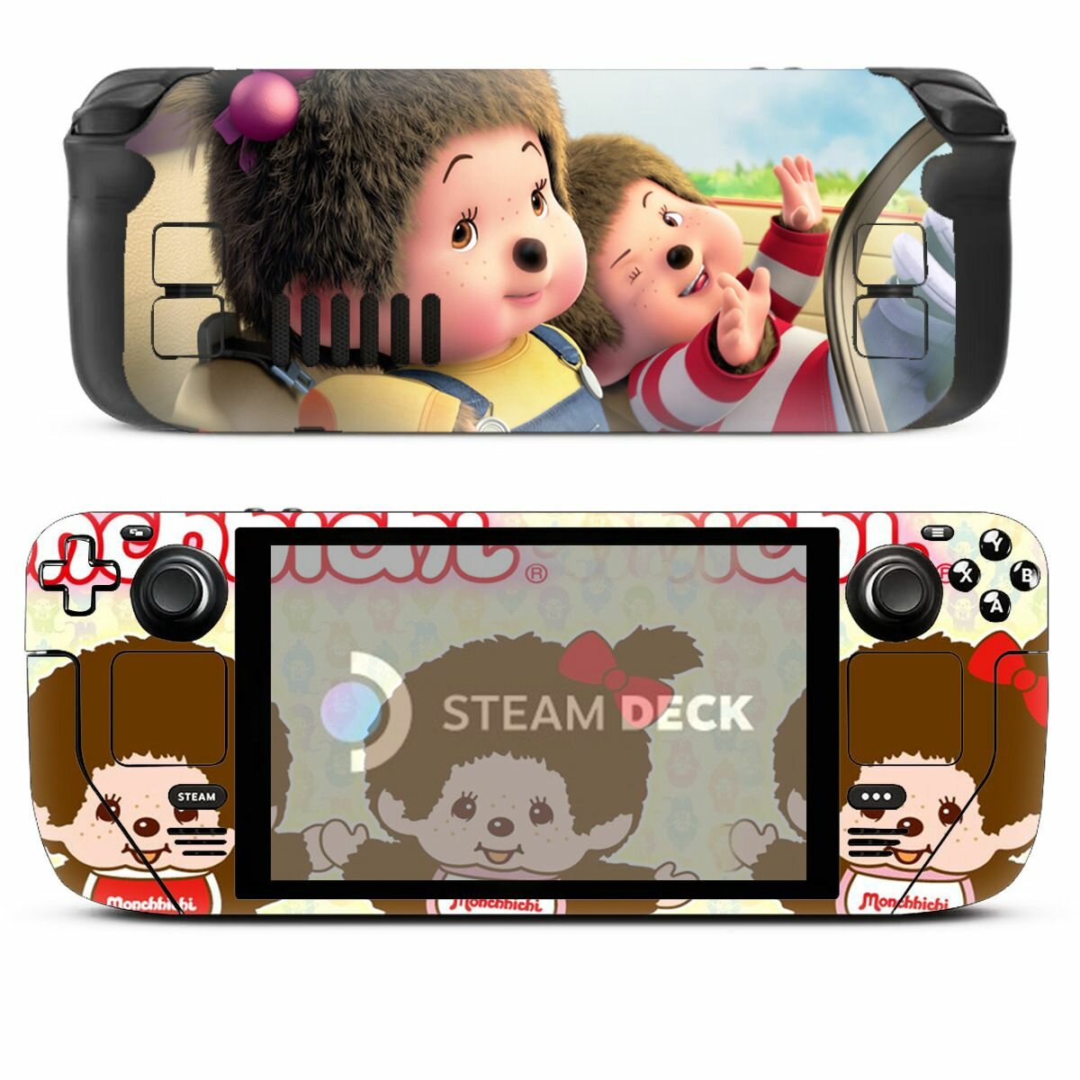 Наклейка SteamDeck-устойчивая к царапинам защитная пленка для украшения, не оставляющая клея