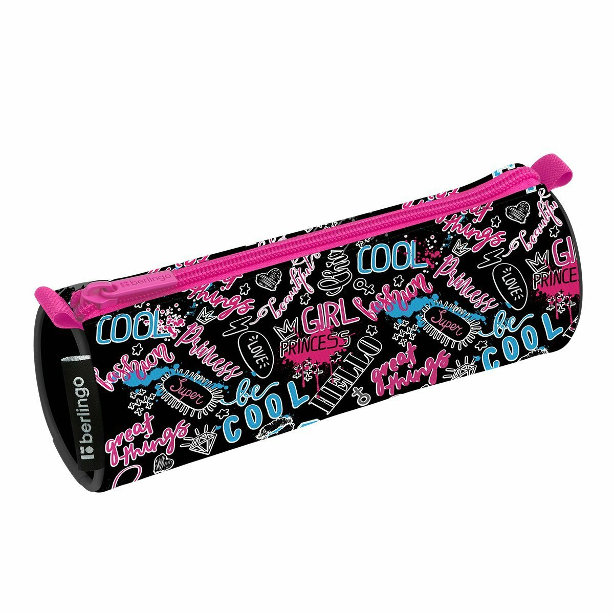 Пенал-тубус Berlingo "Be super", 210x60мм, полиэстер (BR-PM-030505), 20шт.