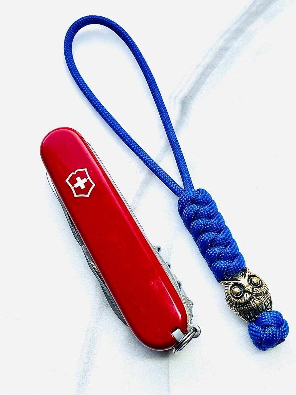 Темляк брелок для ножа "Сова"