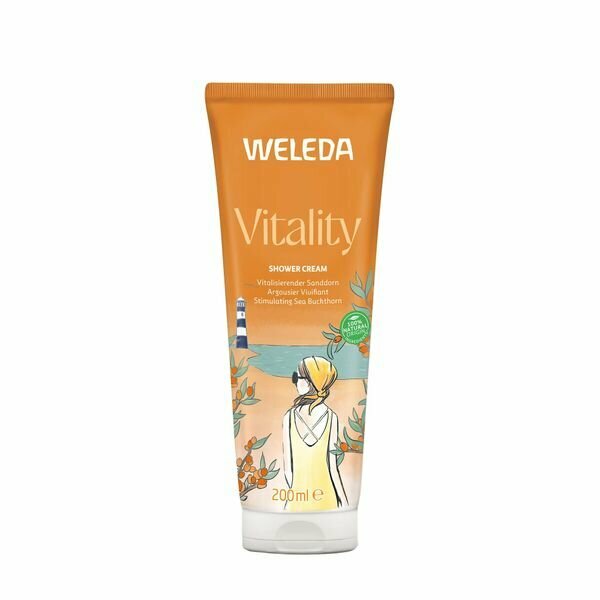 Гель для душа Vitality Weleda/Веледа туба 200мл
