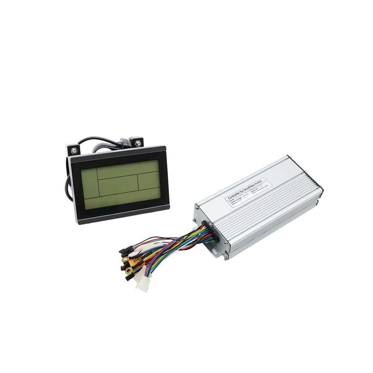 Бесщеточный контроллер KT, регулятор 1000-1500 Вт, подходит для электровелосипедного двигателя, ЖК3 светодиодный дисплей, водонепроницаемый разъем