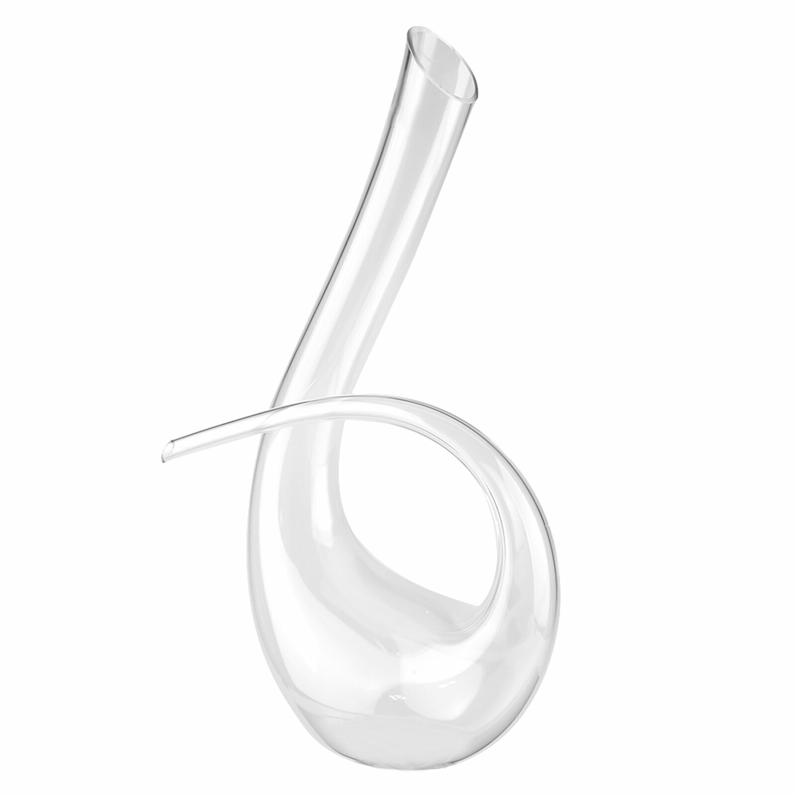 1500 мл 6-образного деканального смазма красного вина бренди бренди хрустальный стеклянный аэратор