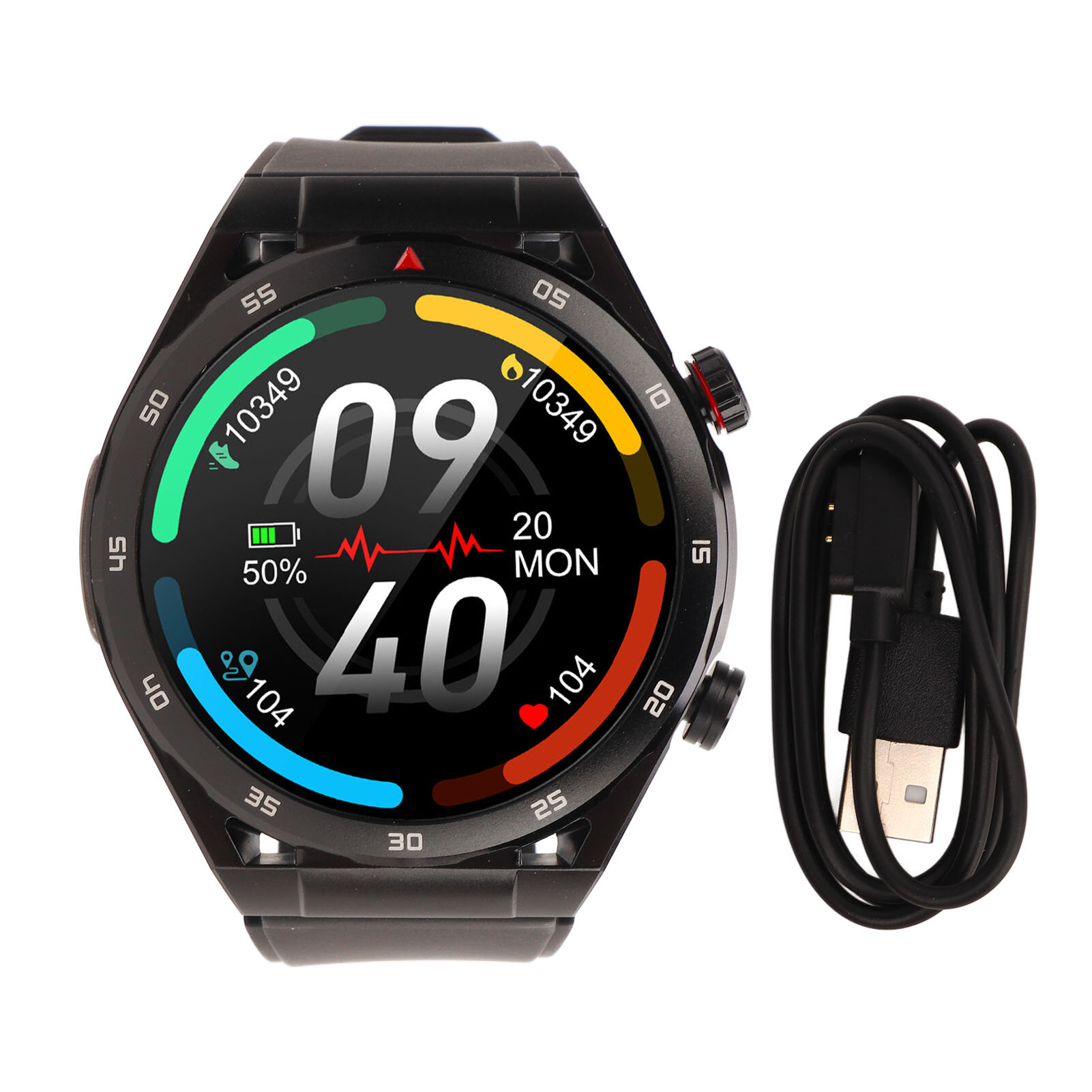 Смарт-часы для измерения уровня глюкозы в крови, измерения артериального давления и уровня кислорода в крови, отслеживания сна, фитнес-браслет с сенсорным экраном для здоровья.