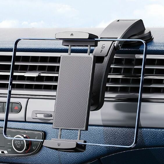 Автомобильный держатель для мобильного телефона на присоске, подходит для мобильного телефона/планшета 4.7"12.9"