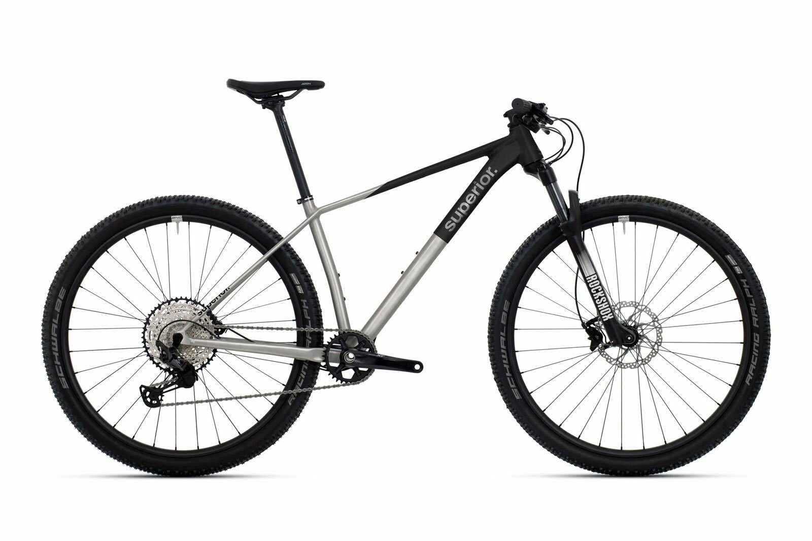 Велосипед MTB Superior XP 6.6 Matte Brushed Alu/Black 2025 Размер M, черный