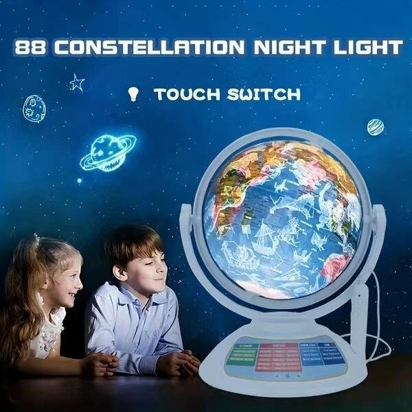 Интерактивный глобус Praktica с умной ручкой и звёздным небом -lj