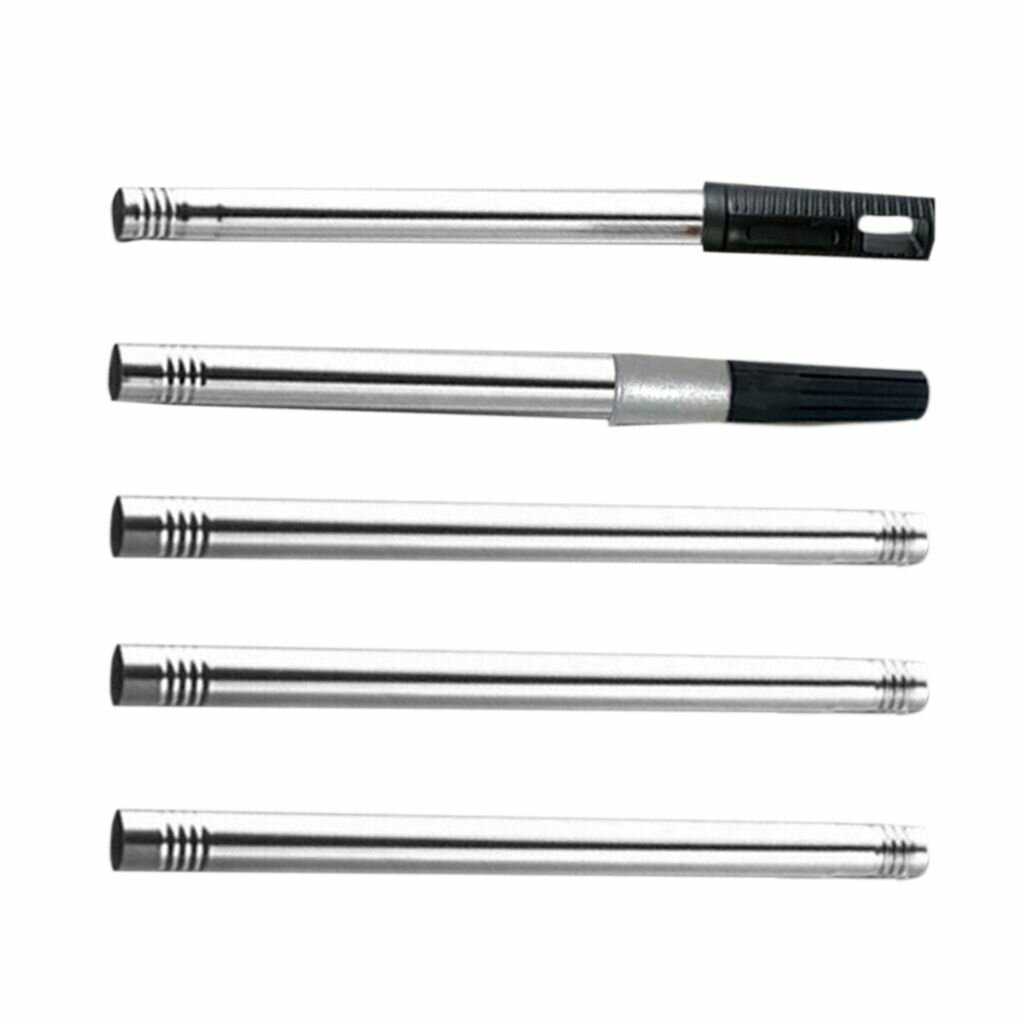 Настенная щетка с 5-секционным удлинительным стержнем, алюминиевая головка-нержавеющая сталь