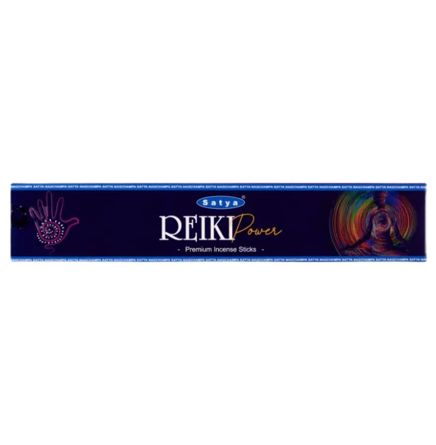 REIKI POWER Premium Incense Sticks, Satya (сила рэйки премиальные благовония, Сатья), 15 г.