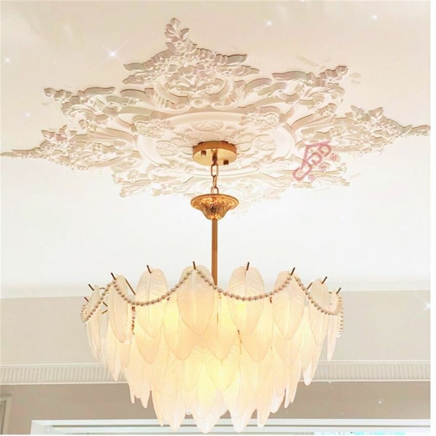 Декоративный элемент розетка потолочная