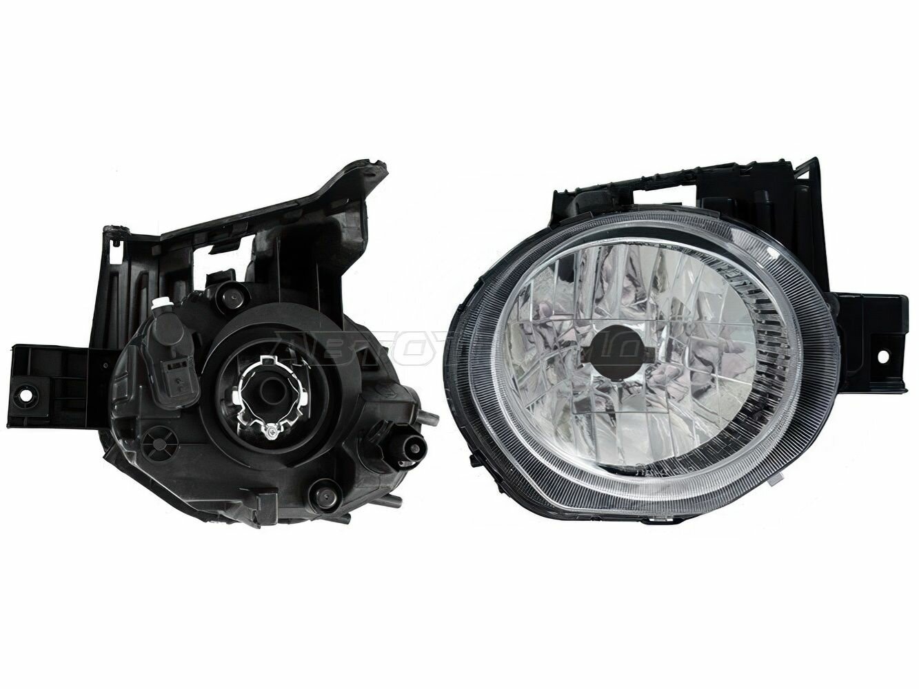 Фара правая, с электрокорректором для Ниссан Жук арт ST21511D8RLDEM SAT