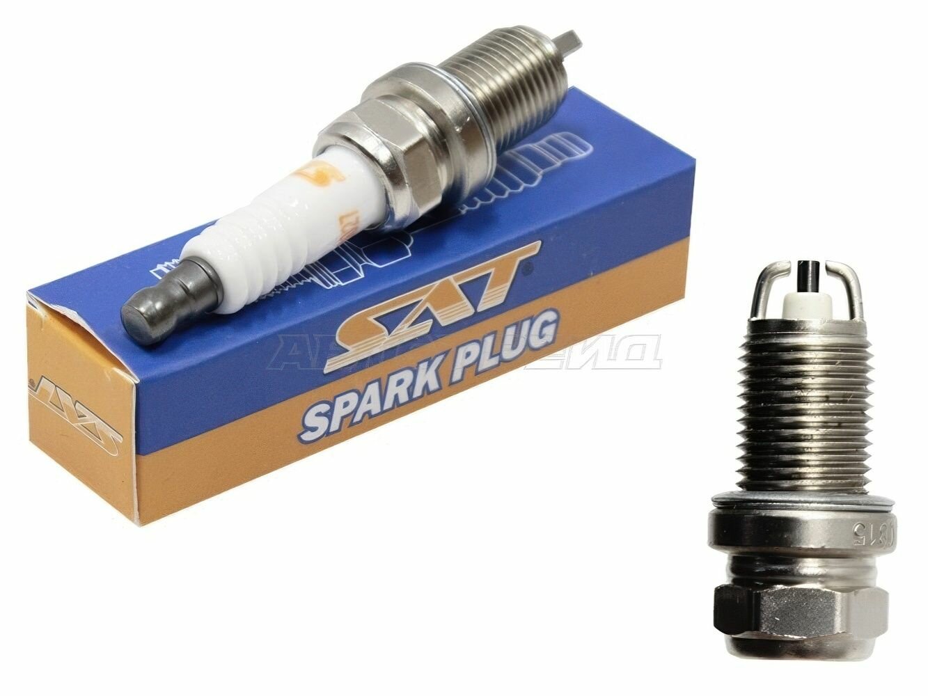 Комплект свечей зажигания 4 шт для Форд Фокус, Опель Астра, F, Рено Дастер, Логан арт ST1770027 SAT