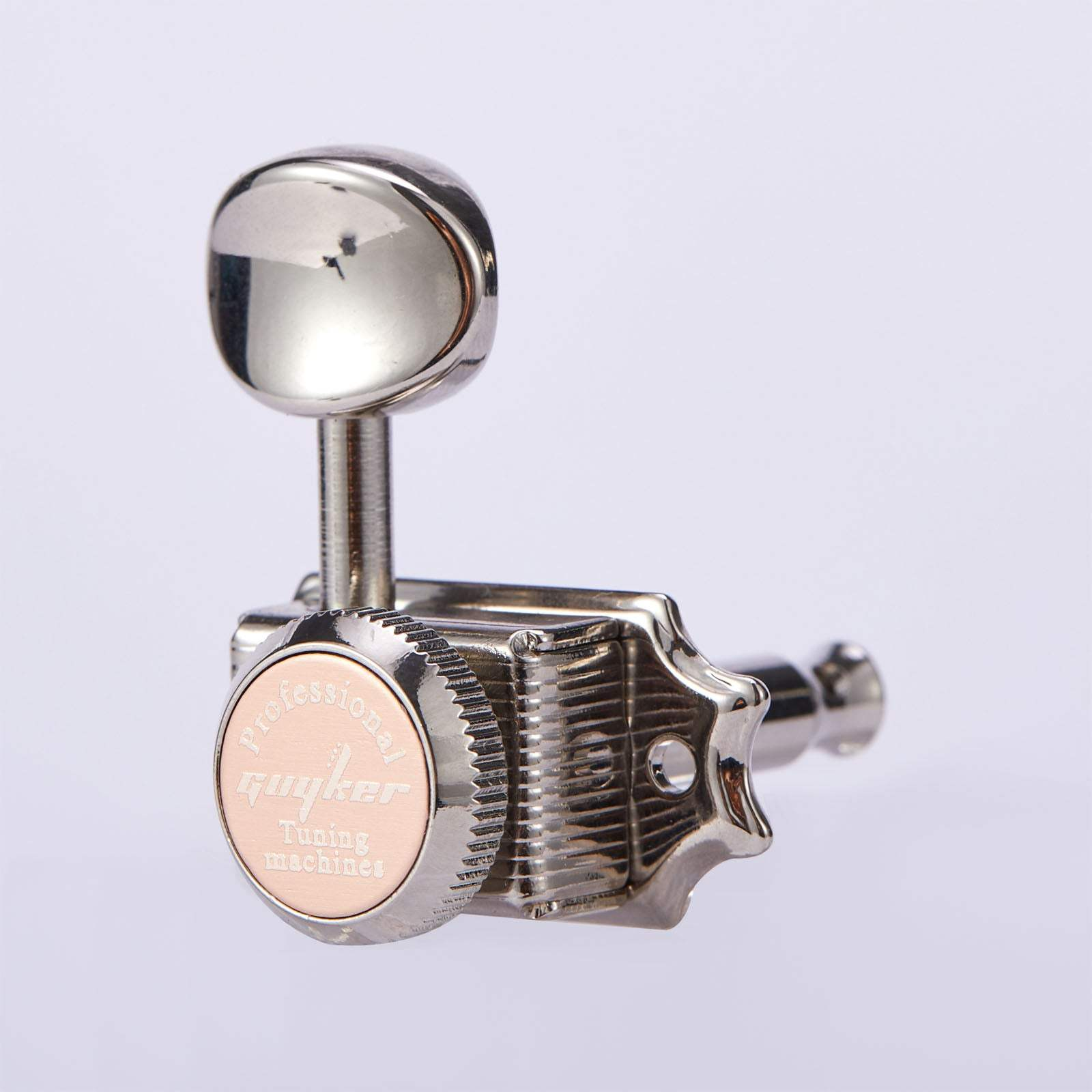 Колки 6 в линию локовые Guyker GK-55SP, левые, никель