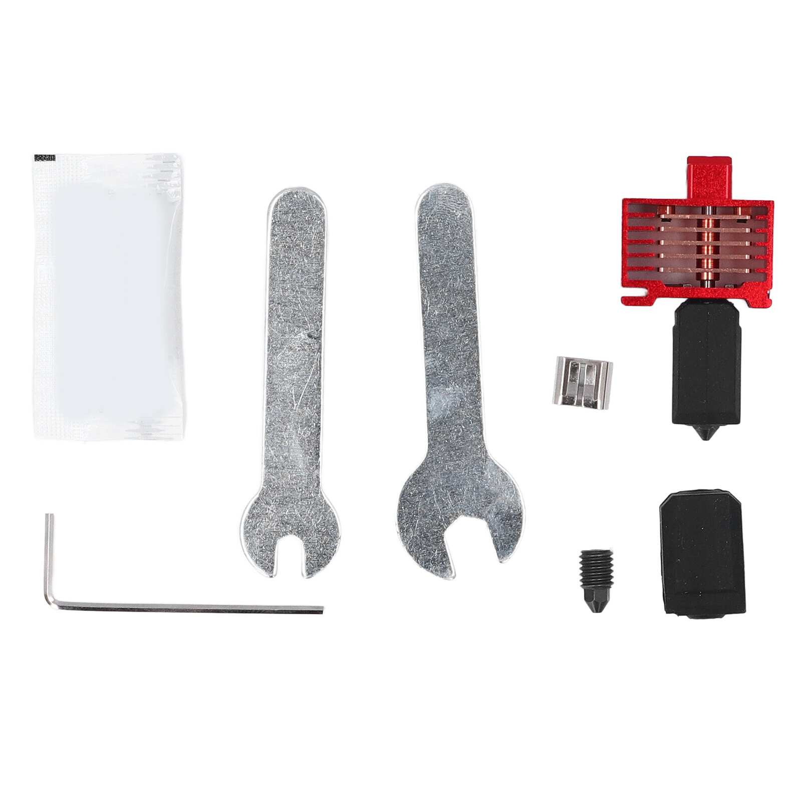 3D Printer Hotend Kit Extruder закаленная стальная стальная чашки горячих концов высокие температуры для Bambu Lab x1 P1