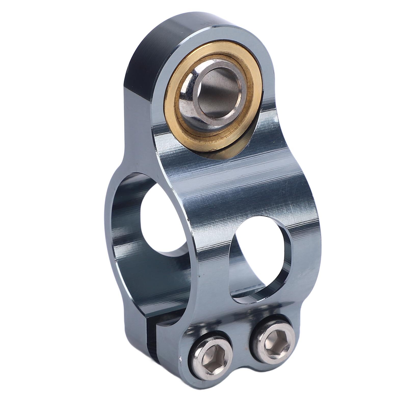 Держатель Опоры Кронштейна Вилки Амортизатора Мотоцикла С Анодированным ЧПУ Для Снижения Вибрации Легкий Зажим Для Крепления Рулевой Рамы Ti Color