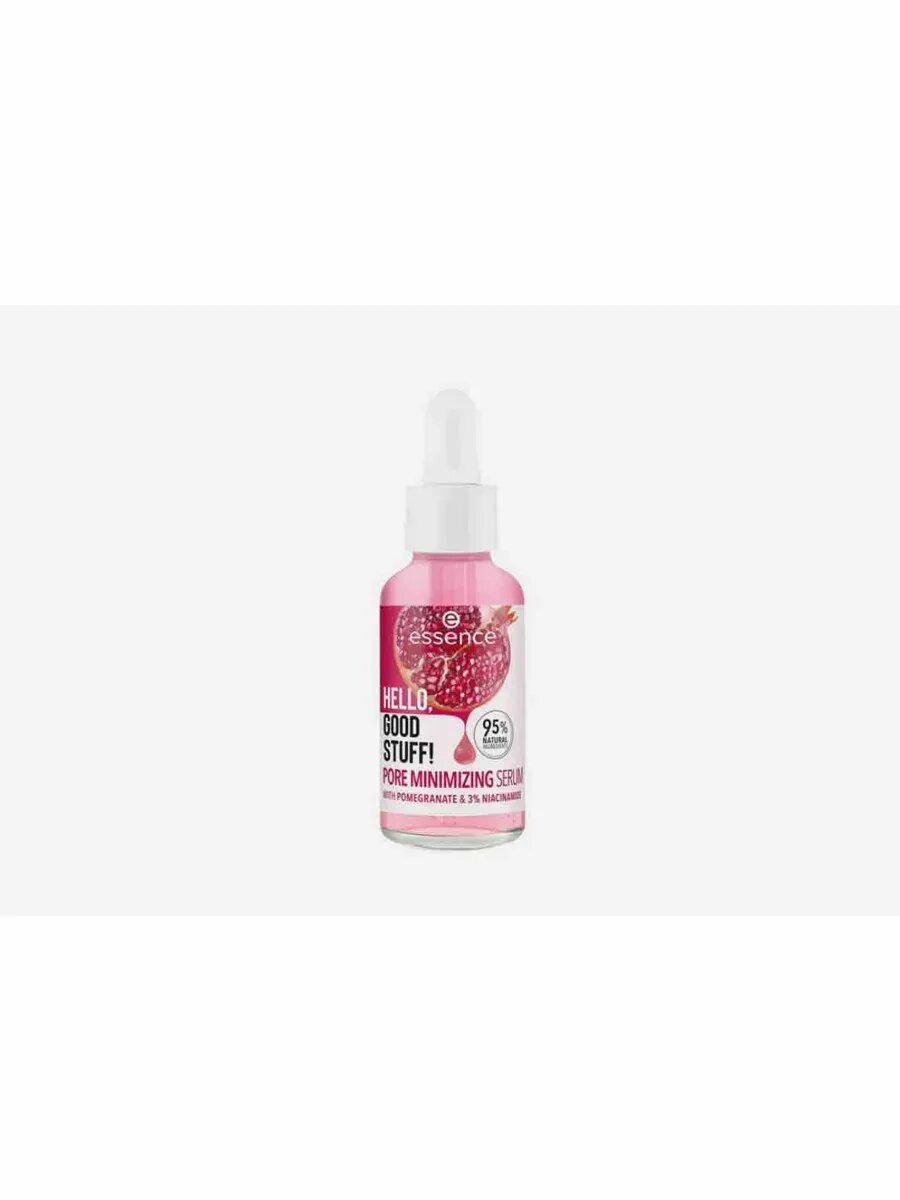 Сыворотка Essence "Hello, Good Stuff!", для сужения пор, веганская, без спирта и парабенов
